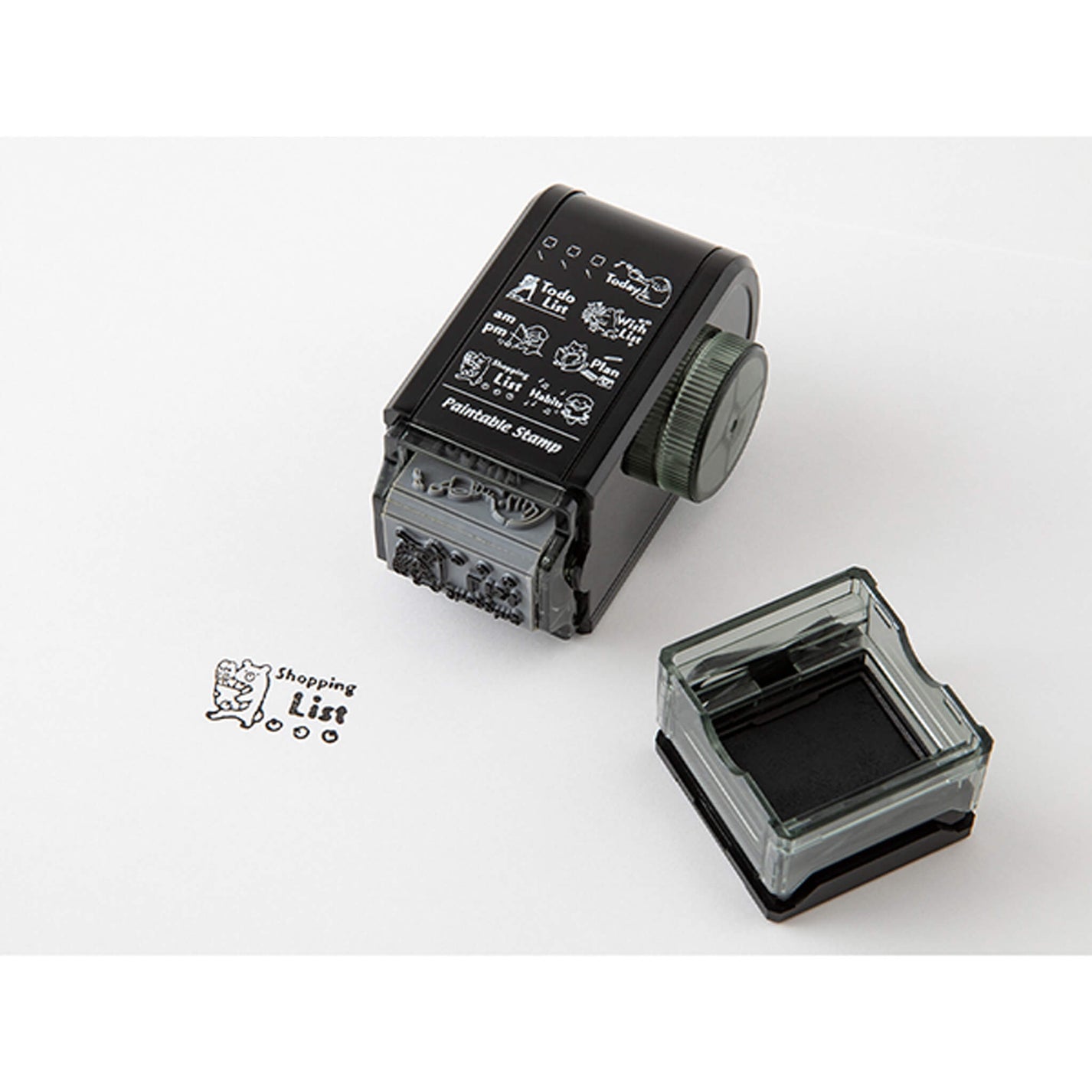 Midori Paintable Rotating Stamp Dial - List - Journal Decorations ...
