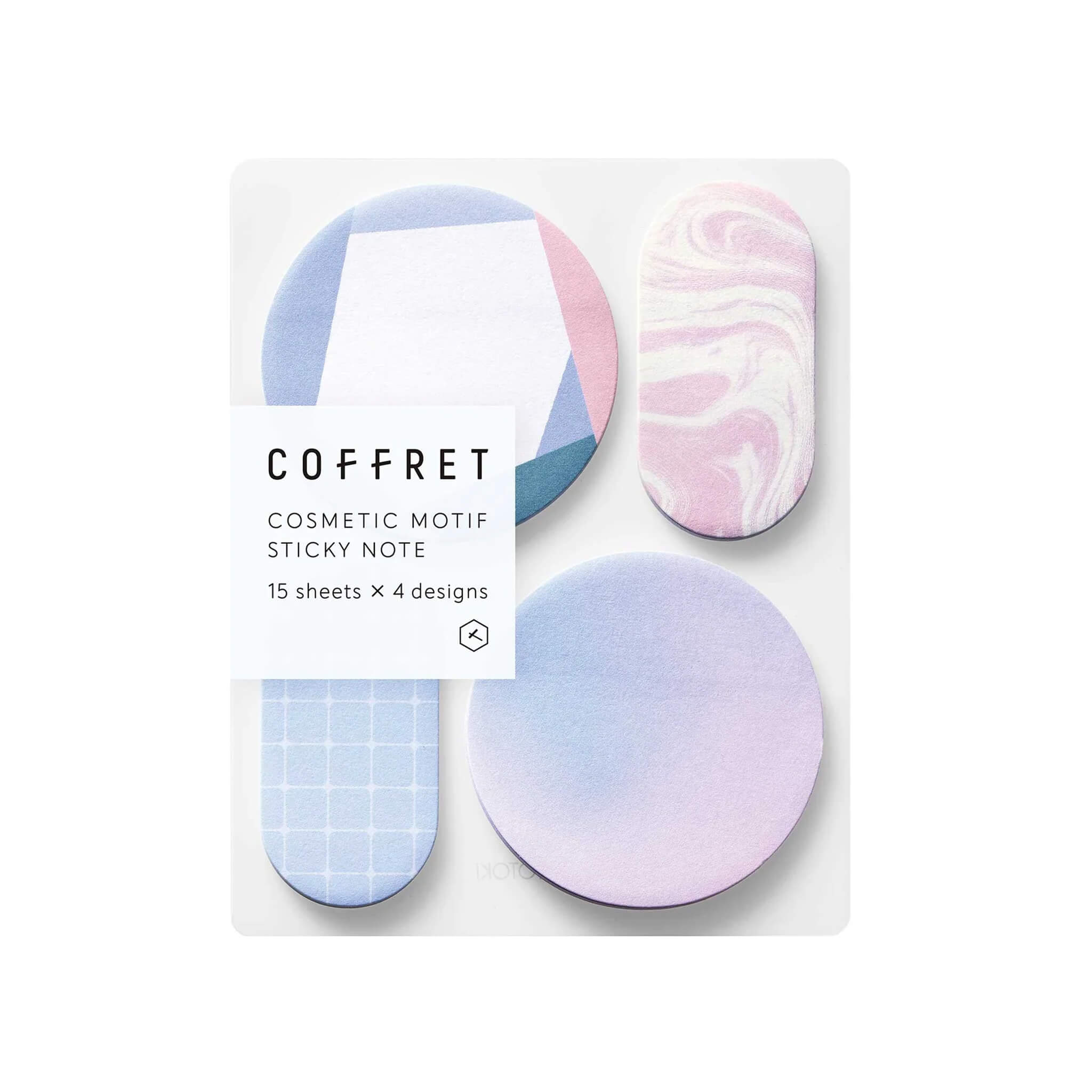 King Jim HITOTOKI COFFRET Sticky Notes - Lilac Pink – Paper Whisper