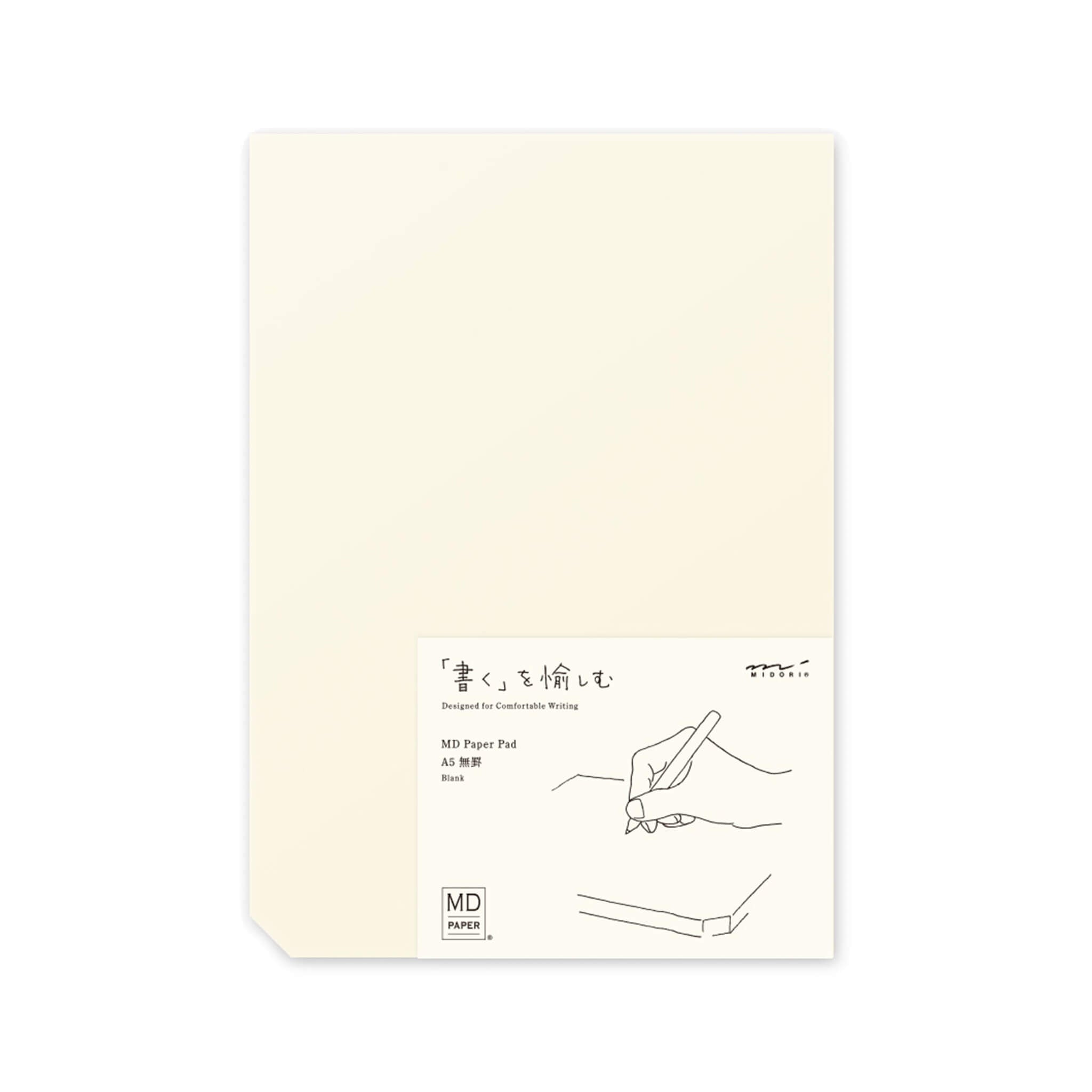 Midori MD Paper Pad [A5] Blank - Notebooks - Notebooks & Notepads ...