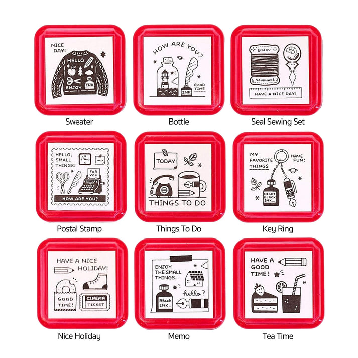 SANBY × Eric Small Things Pre-inked Stamp - Things To Do - Journal ...